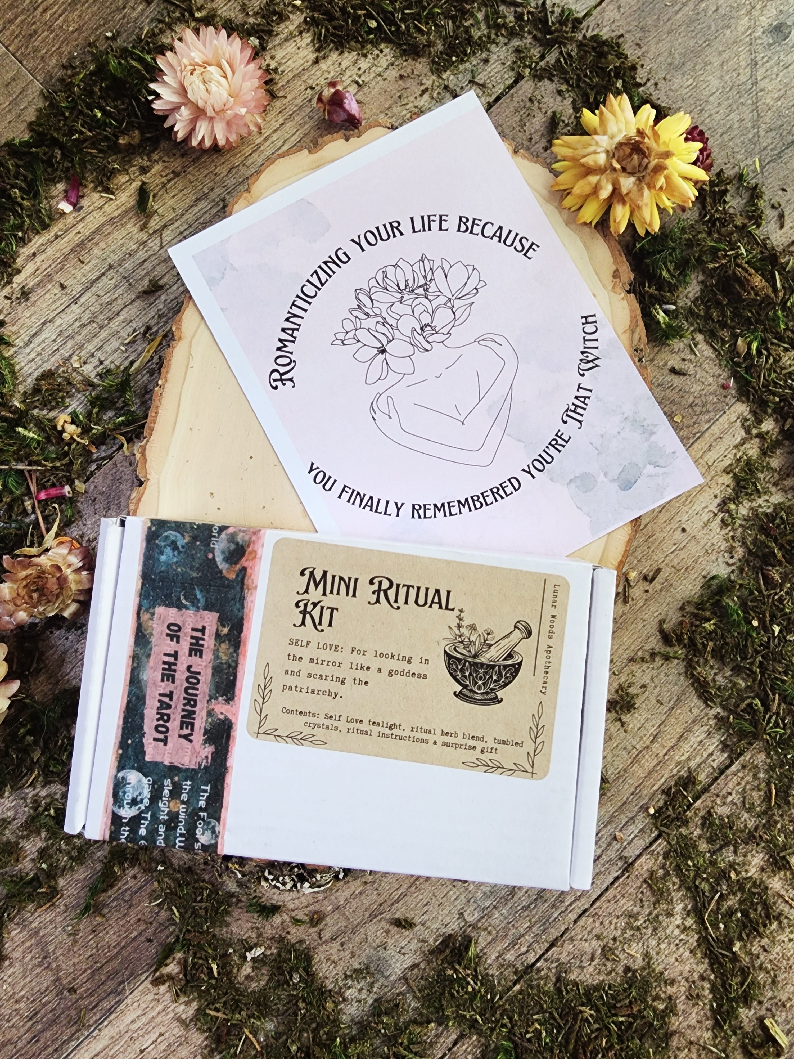 Self Love-Mini Ritual Kit – Lunar Woods Apothecary